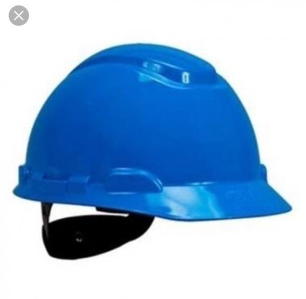 Capacete de segurança 3M H700 Azul Claro | MadeiraMadeira