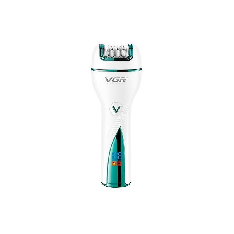 Depilador Elétrico Vgr Inteligente V 728 - Bivolt. Cor Branca | MadeiraMadeira