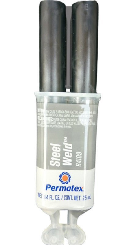 Adesivo Cola Epoxy 84109 Titânium Permatex Steel Weld Remenda Emenda ...