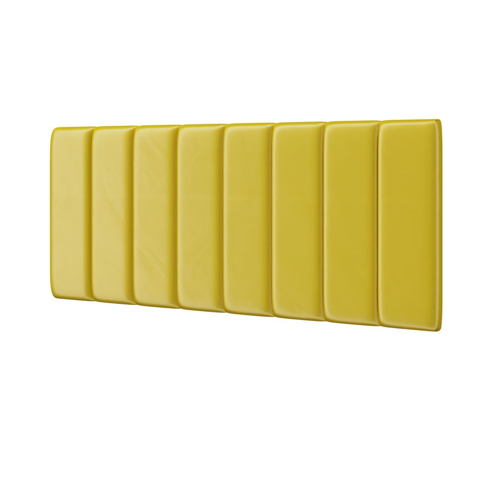 Painel Modulado Nashira 200 / N-035 Veludo Amarelo | MadeiraMadeira