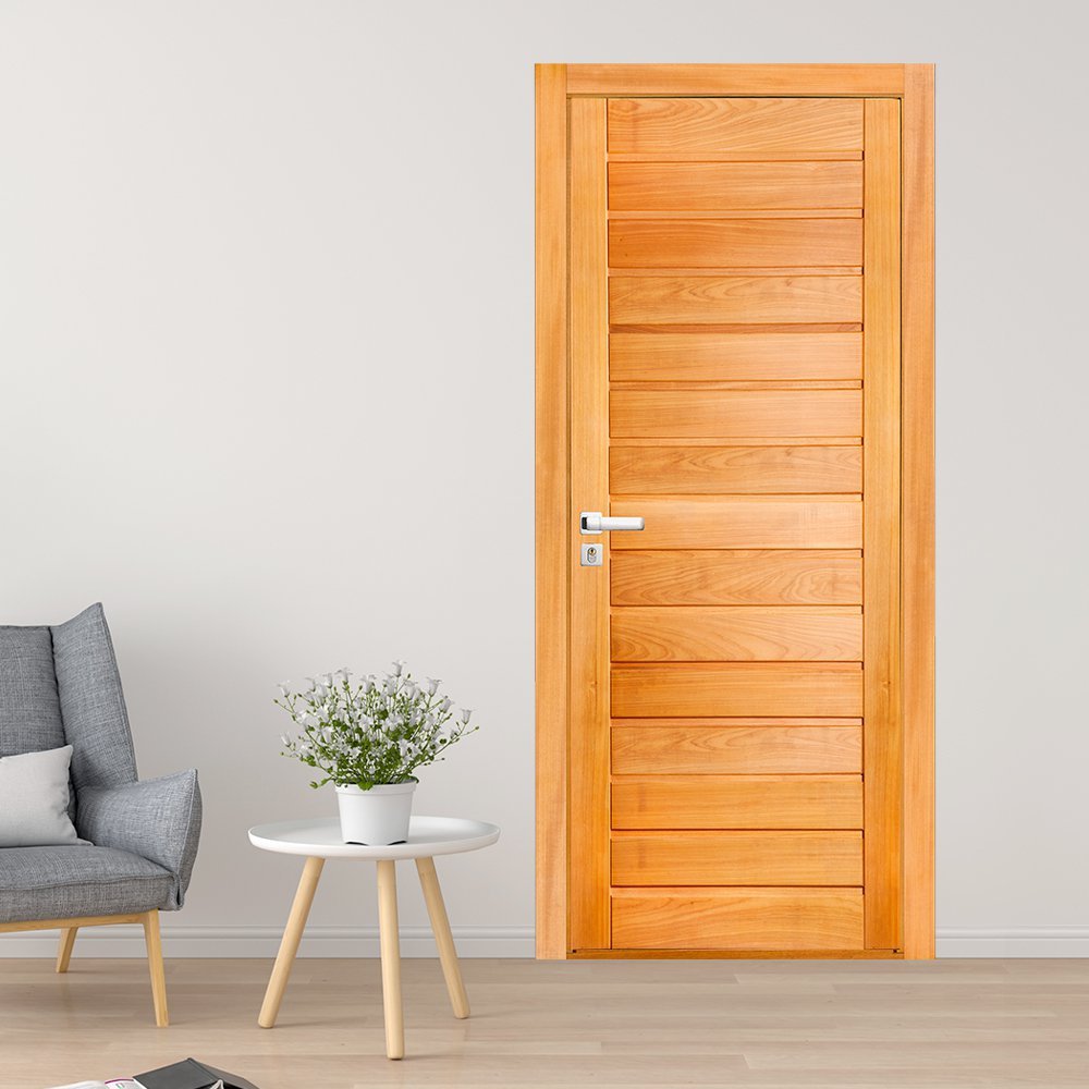 Kit Porta Ad01 64,5cm Larg X 215cm Alt Abertura Lado Direito Tauari ...