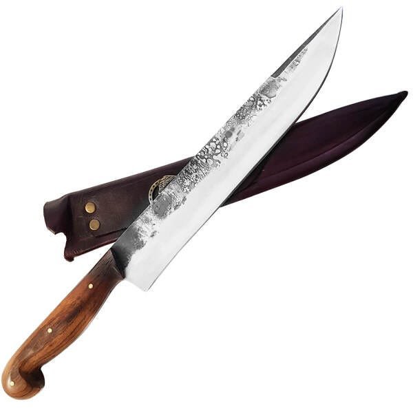 Faca Sorocabana Artesanal Larga Picanheira Brut Forj para Churrasco ...
