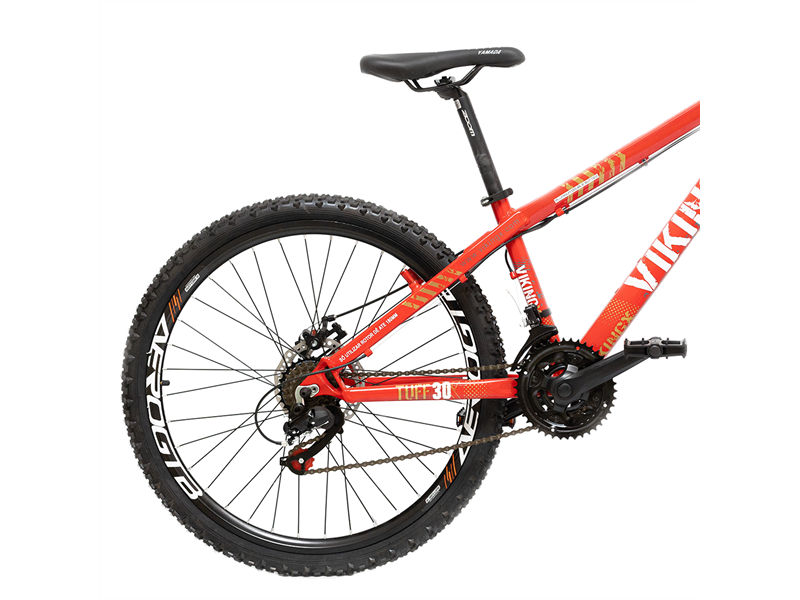 Bicicleta Aro 26 Vikingx Tuff 25/30 Aluminio 21v Cambios Shimano Freios A Disco Com Suspensão ...