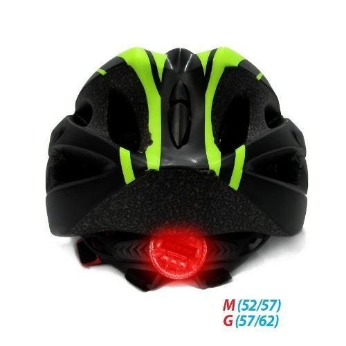 Capacete Absolute Com Pisca Amarelo flúor WT012 - M | MadeiraMadeira