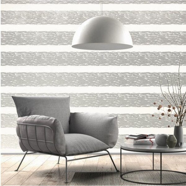 Papel de Parede Moderno Abstrato Exclusive Finottato - Rolo de 10m ...