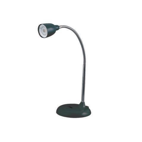 Abajour Desk Plást Abs Preto C/flexível Cromo Treelux Led Smd 5w 6.500k ...