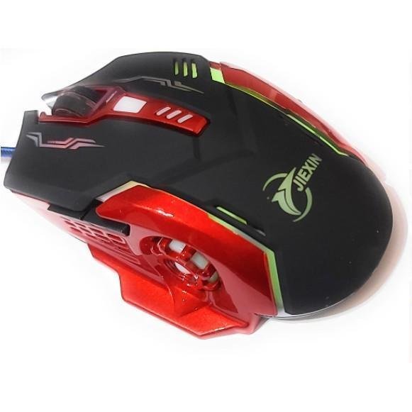 Mouse Gamer Optico Led Rgb Usb 4000Dpi T6 | MadeiraMadeira