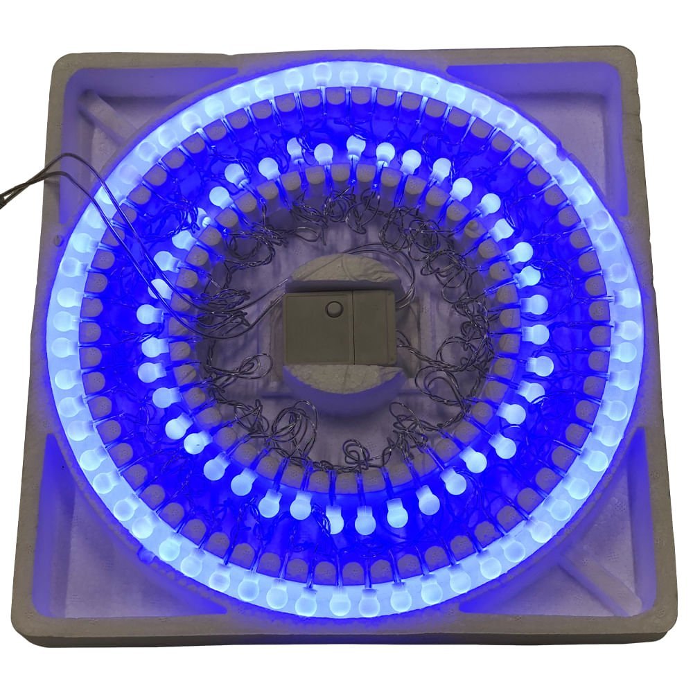Pisca-Pisca 100 LEDS Azul NTL62100A 220V - Rio de Ouro | MadeiraMadeira