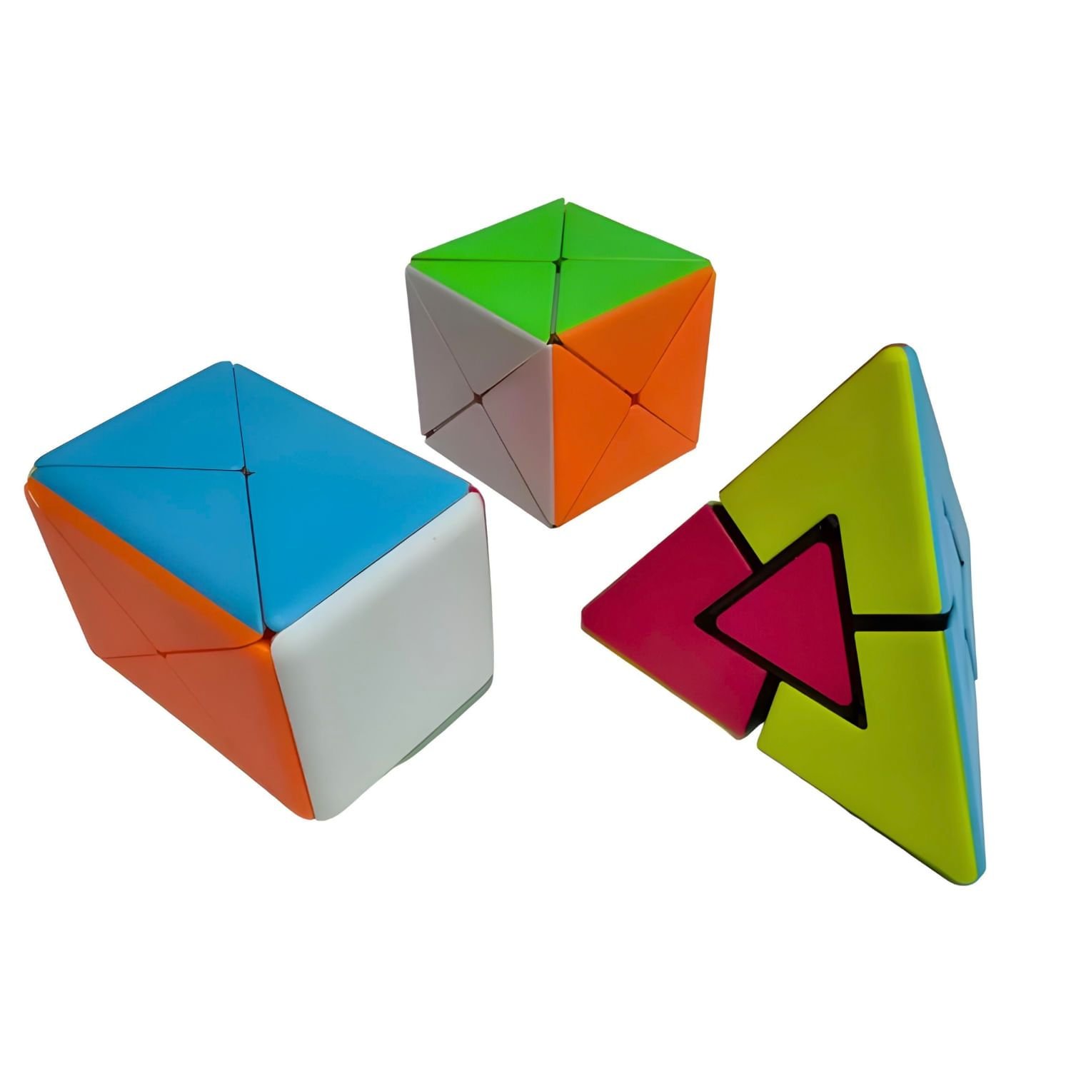 Cubo Mágico Series C/ 3 Peças Tk-ab44152- Toy King | MadeiraMadeira