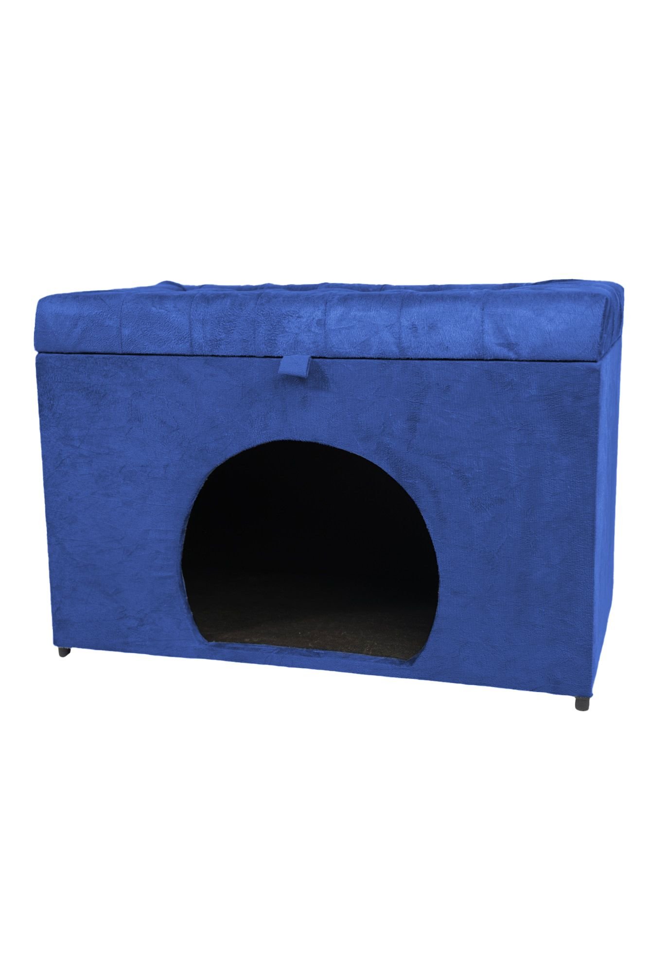Puff Pet Casa de Cachorro e Gato 68cm - Azul Royal | MadeiraMadeira