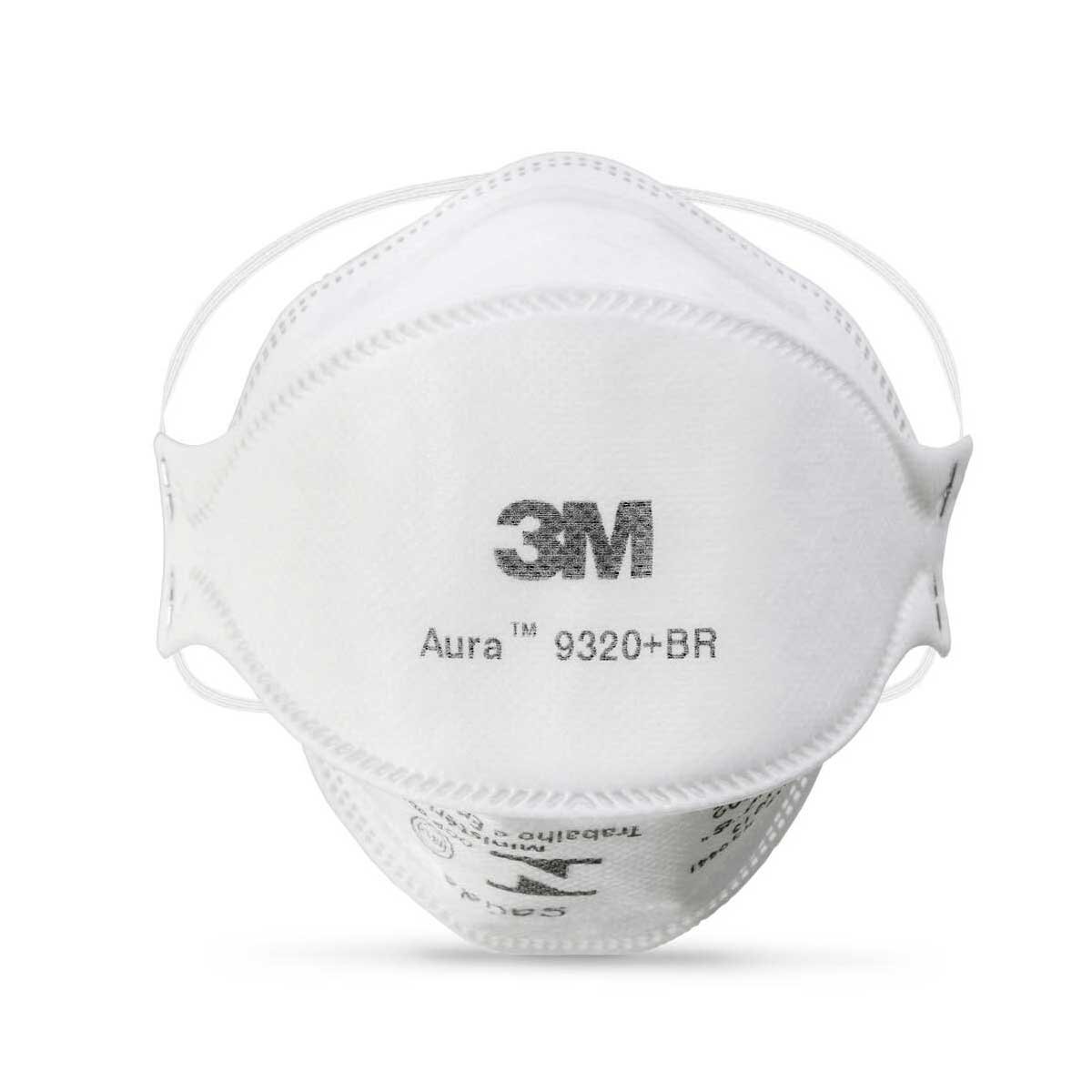 Máscara 3m Aura 9320+br Pff2 N95 Respirador S/ Válvula 30und ...