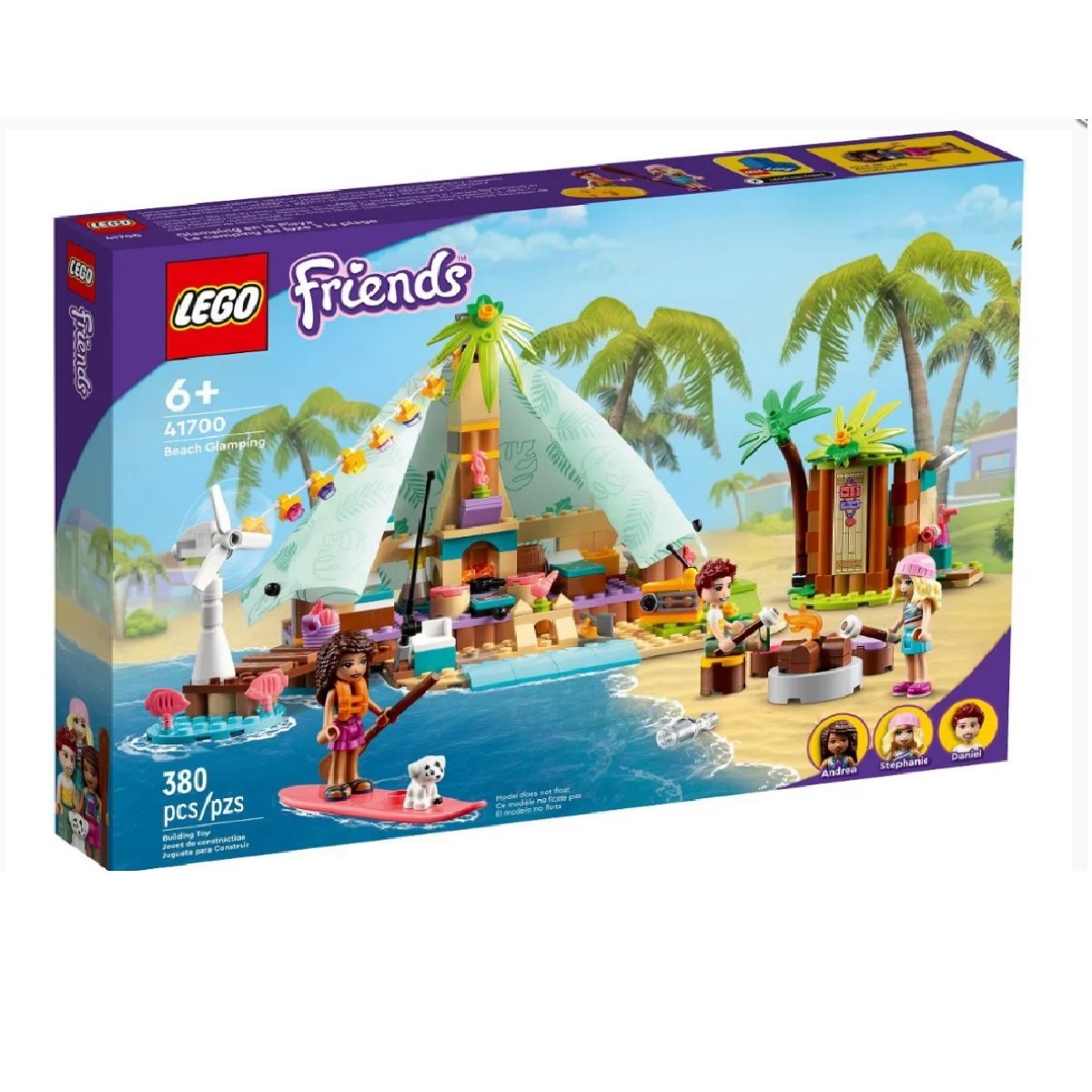 Lego Friends 41700 Glamping na Praia 380 pcs | MadeiraMadeira