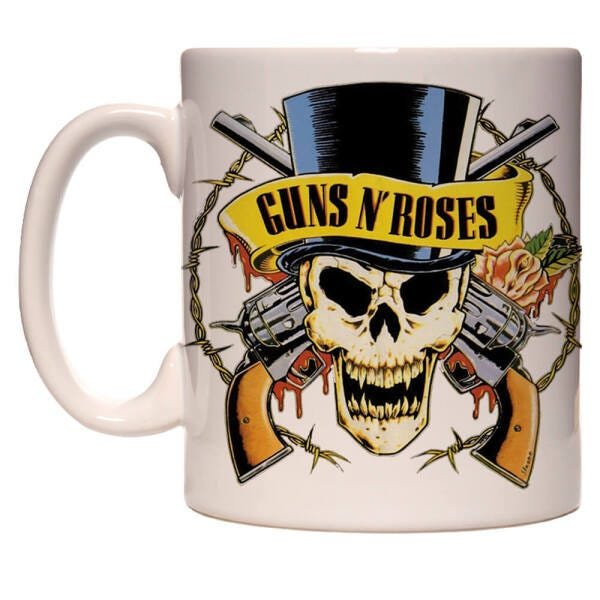 Caneca Exclusiva - Guns and Roses - Guns | MadeiraMadeira