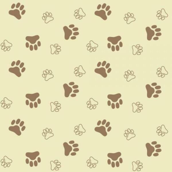 Papel de Parede Infantil Patinhas Cachorro | MadeiraMadeira