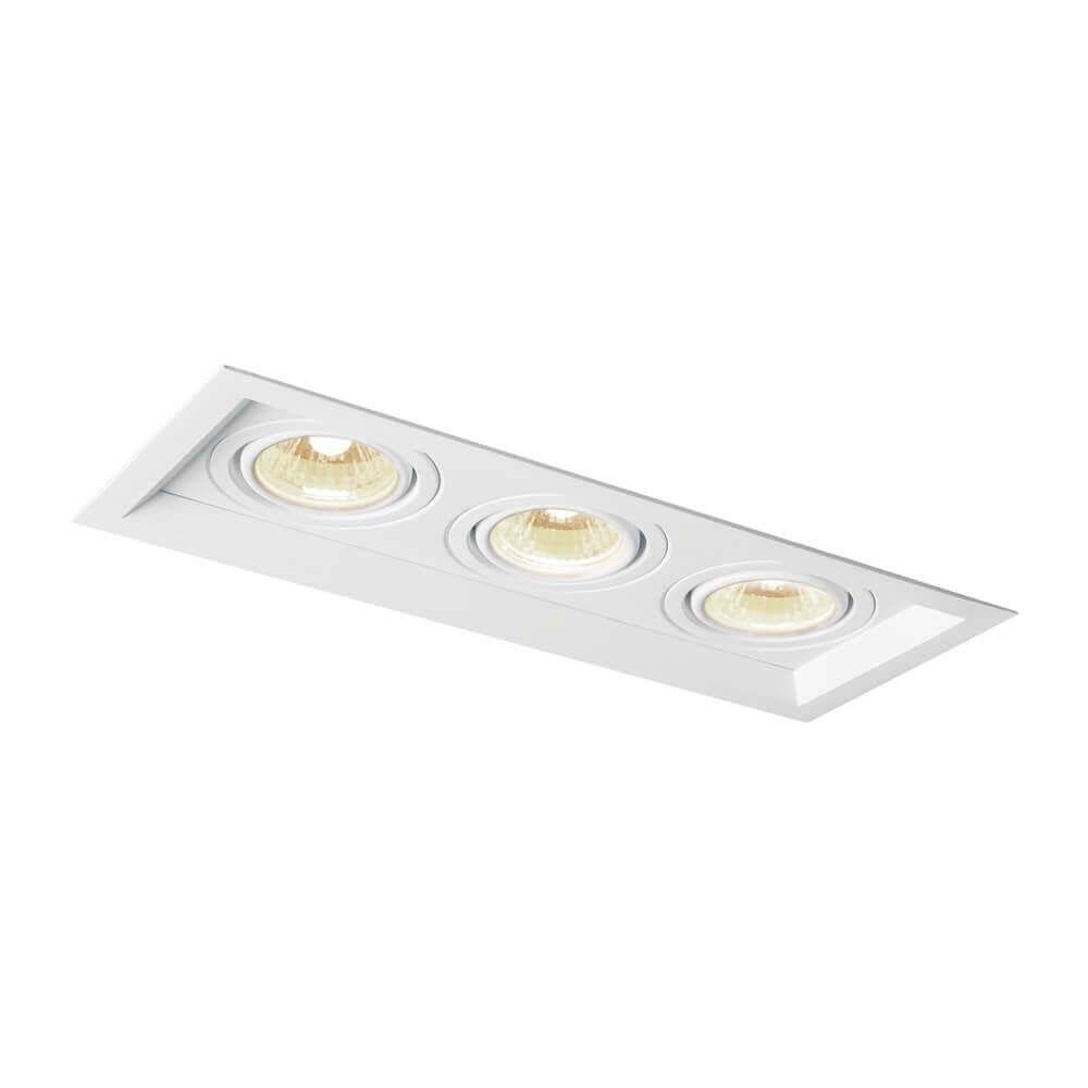 Spot Luminaria Embutido Recuado Ii 3L Ar111 In51353Bt | MadeiraMadeira