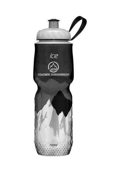 Caramanhola Térmica Black Mountain Line 700ml Preta | MadeiraMadeira