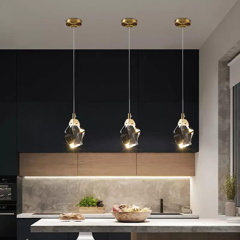 Pendente Led 3w 90x110cm Bronze | MadeiraMadeira