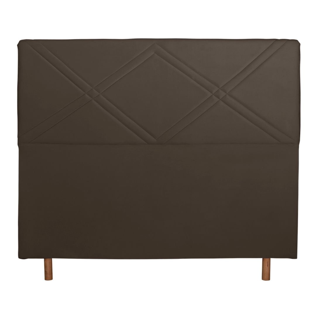 Cabeceira Cama Box Casal Caribe Queen 160cm Suede Marrom - Open Decor ...