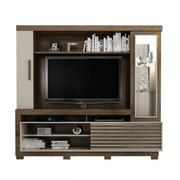 Estante Home para TV até 60 Polegadas 1 Porta Deslizante Lexus ...