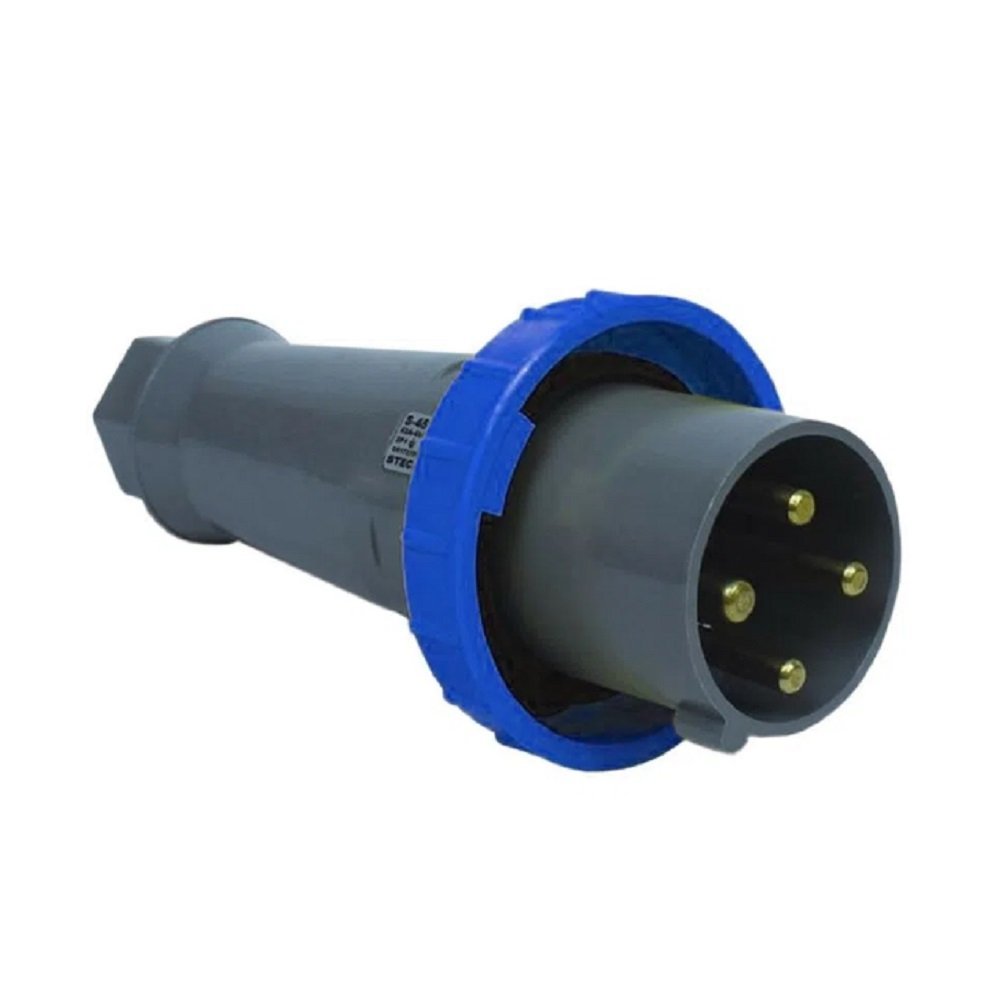 Plug 125A 9H 3P+T 200/250V Cor Azul Modelo N4679 Albani - Steck ...