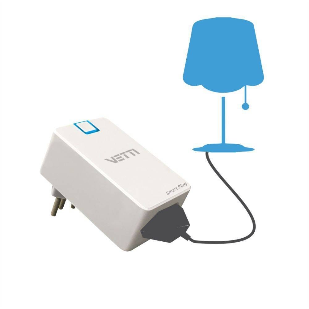 Smart Plug On Off Tomada inteligente SmartHome Vetti | MadeiraMadeira