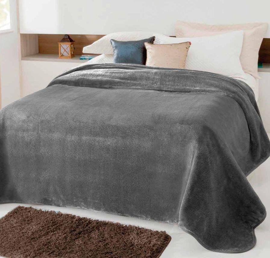 Cobertor Jolitex Kyor Plus Microfibra Pelo Baixo 180 X 220 Casal - Un ...