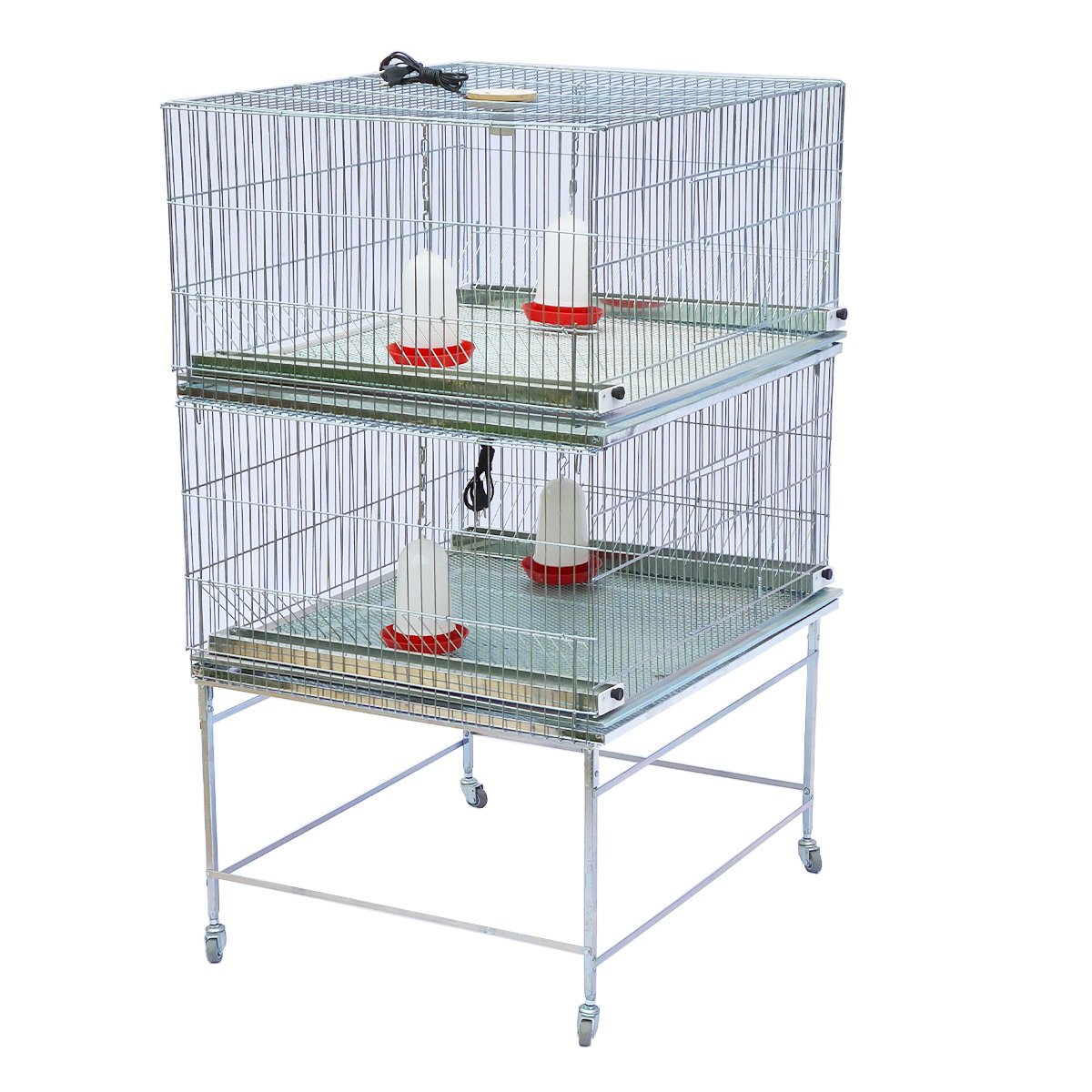 Gaiola para pintinho Criadeira pinteiro média 2 módulos | MadeiraMadeira