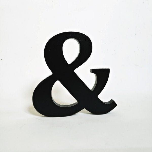 & letra e comercial 18 cm | MadeiraMadeira