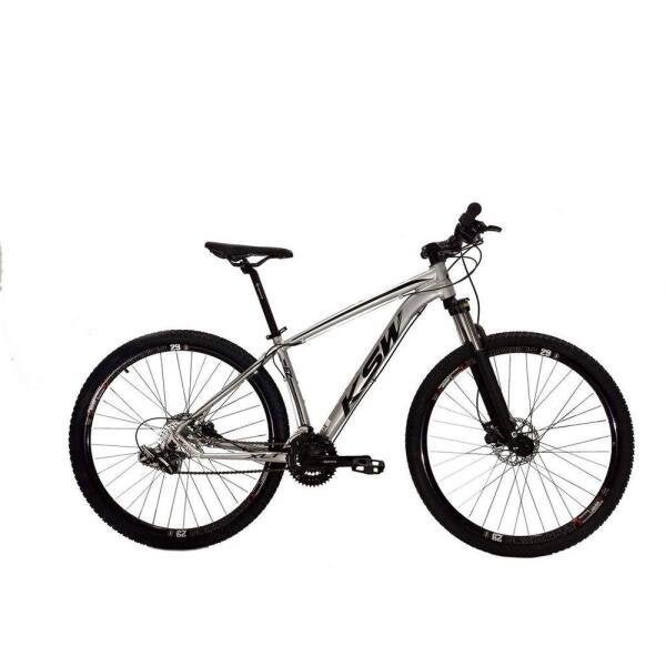 Bicicleta MTB Alum 29 KSW Shimano 27 Vel Freio Disco Hidráulica Altus ...