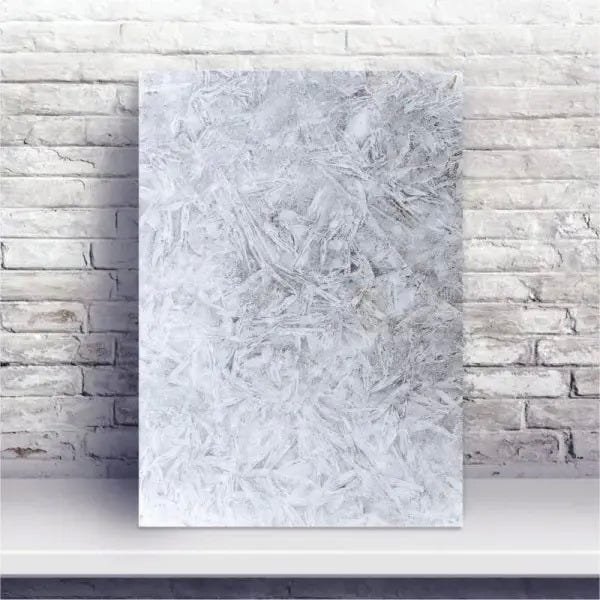 Placa MDF gelo água congelada | MadeiraMadeira