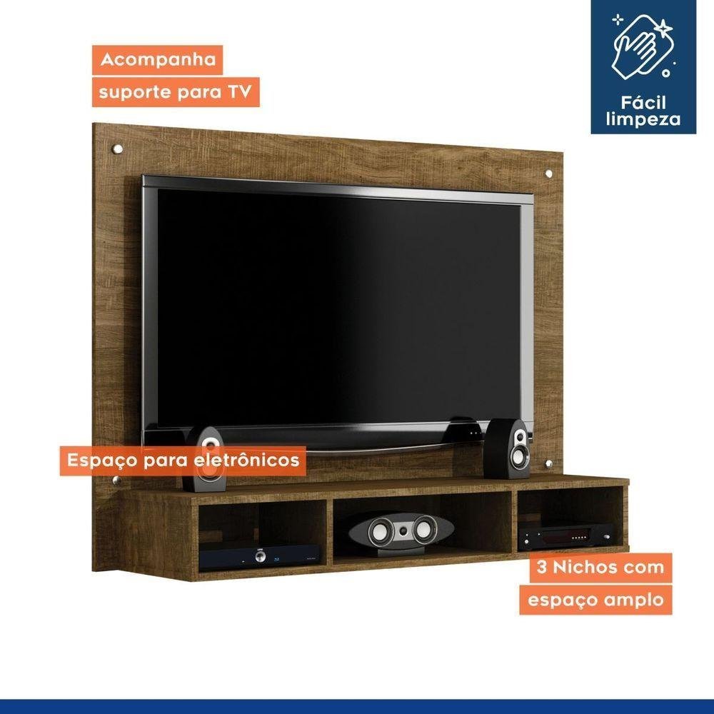 Painel Atena Para Tv Até 46 Polegadas Valdemóveis Ipê | MadeiraMadeira