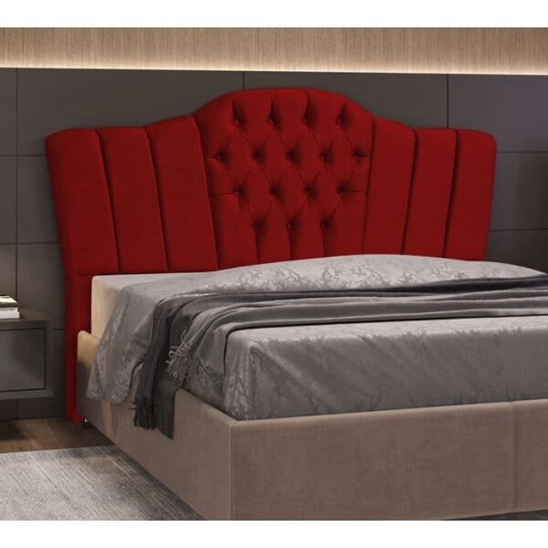 Cabeceira Box Casal Nova Zafira 140 CM Tca 53 PF Móveis | MadeiraMadeira