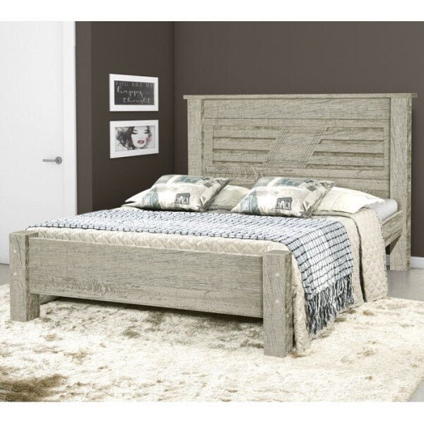 Cama Casal Arezzo Em MDF Argila Touch Gabrielli | MadeiraMadeira