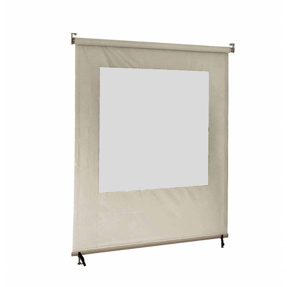 Toldo Cortina Flex - Pvc - 4,00 M Largura 1,00 Bege | MadeiraMadeira