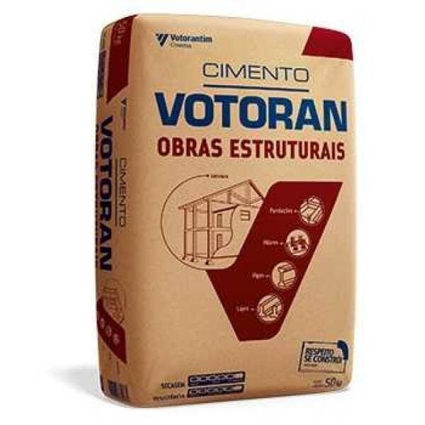Cimento Obras Estruturais Votoran 50kg Cp-ii F-40 | MadeiraMadeira