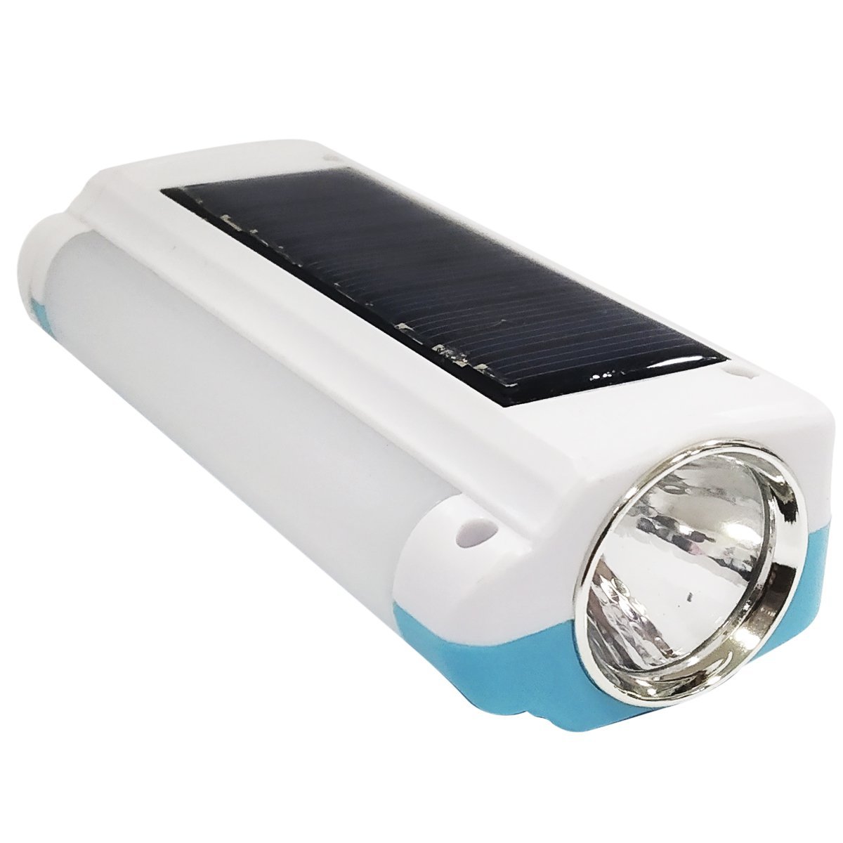 Lanterna Luminaria com Painel Solar GX190308T Azul | MadeiraMadeira