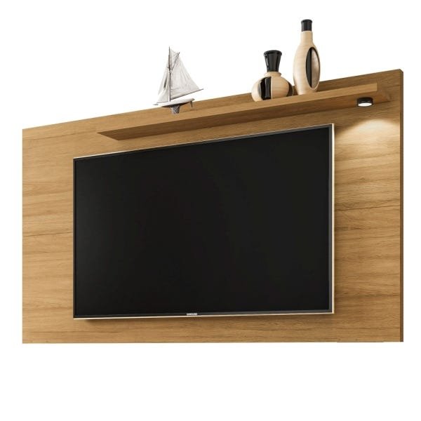 Painel para TV Harare Cinamomo Led | MadeiraMadeira