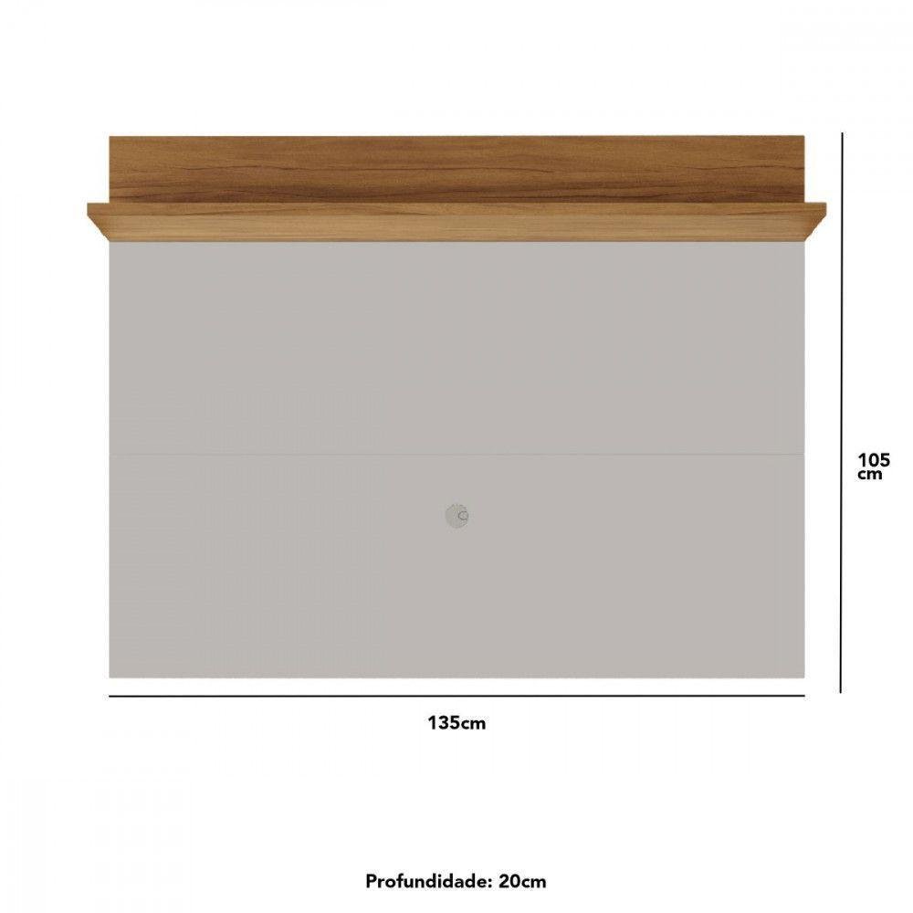 Painel P/Tv Até 50" Nt 1185 Off White Freijó Trend | MadeiraMadeira