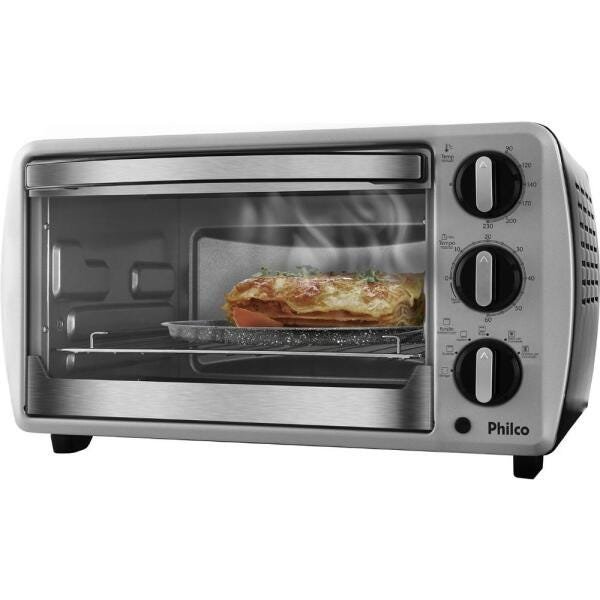 Forno Elétrico PFE25S Philco, 25L, 1500W, Função timer, Prata - 220V ...