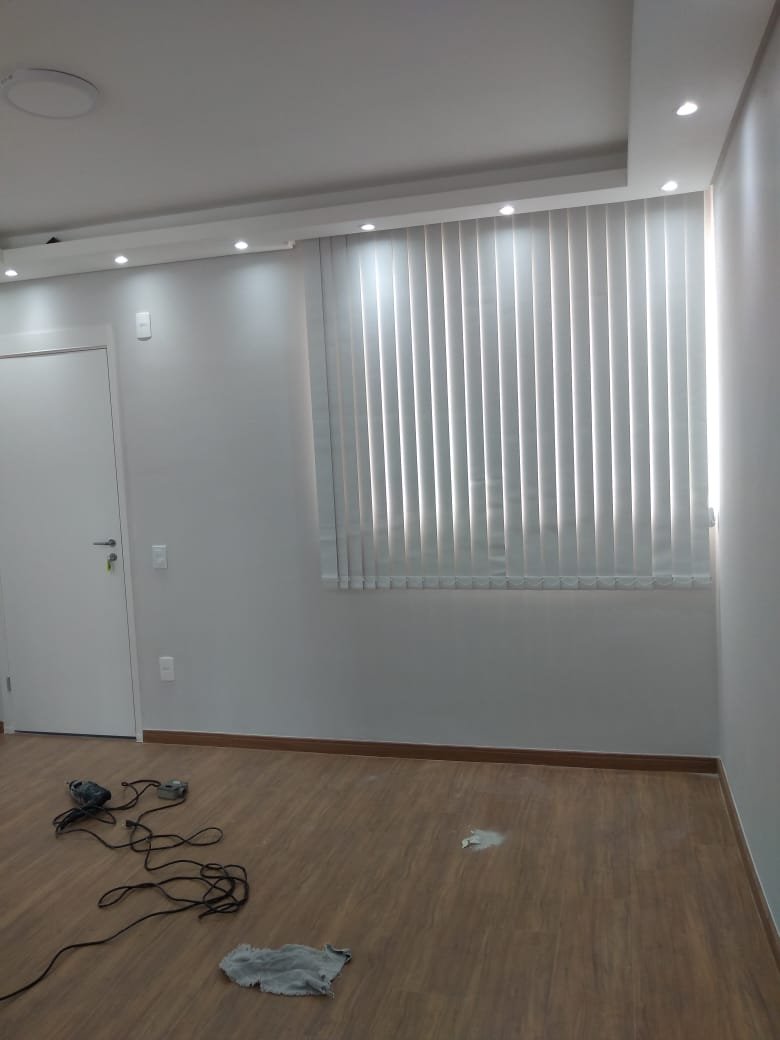 Persiana Vertical Branca - 2,80m Larg X 1,30m Alt - Tecido Blackout - Persianet | MadeiraMadeira