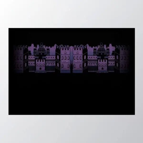 Quadro com moldura Undertale Steam | MadeiraMadeira