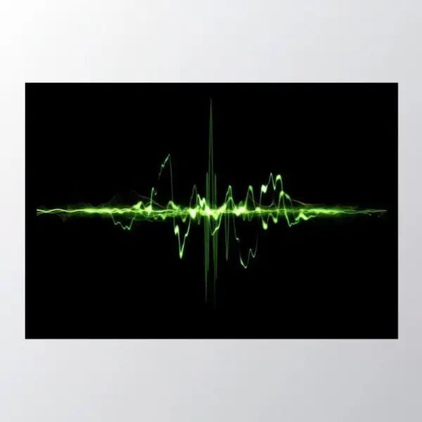 Quadro com moldura wallpaper abyss 23 | MadeiraMadeira