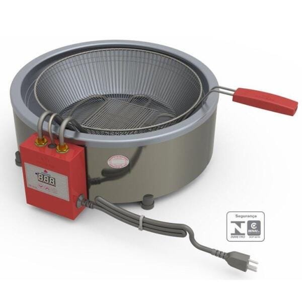 Fritadeira Industrial Progás PR70 EL, Display Digital, 7 Litros ...
