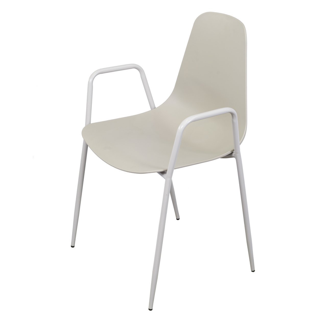 Cadeira 1135 Abi C/ Braço em Polipropileno e Base de Metal:Fendi ...