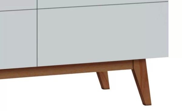 Rack Classic 3 Gavetas 180cm Branco Acetinado - Imcal Móveis ...