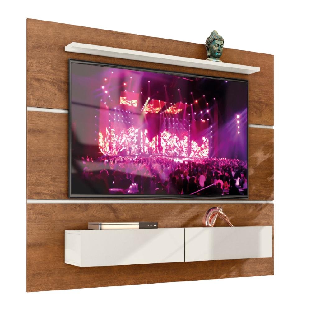 Painel Para TV Smart até 60 Polegadas c/ Prateleira 2 Portas Arezzo ...