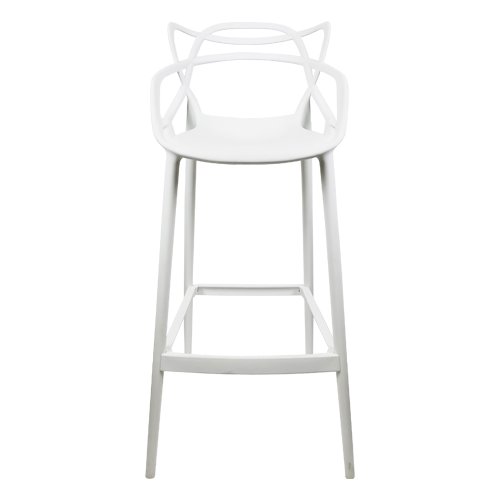 BANQUETA ALLEGRA DESIGN BRANCO SALA DE JANTAR COZINHA | MadeiraMadeira