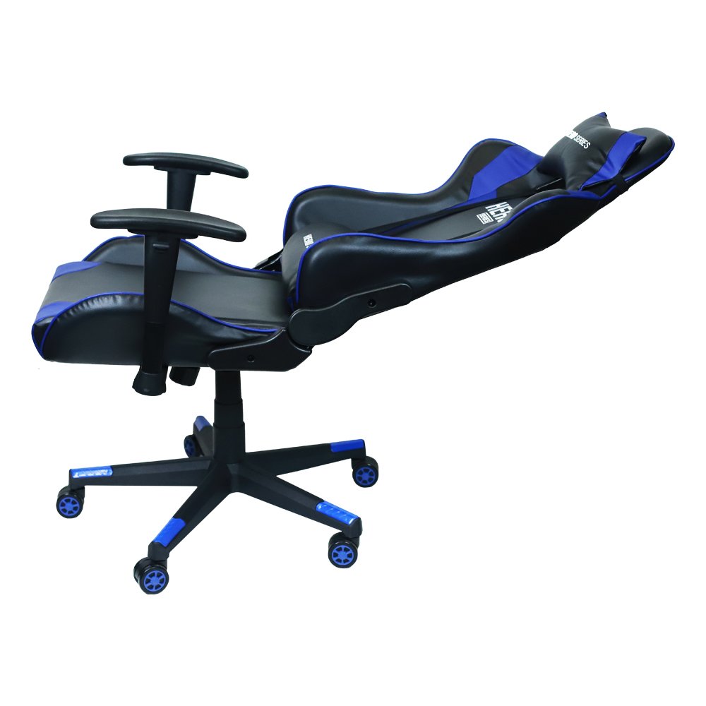 CADEIRA DE ESCRITÓRIO GAMER AZUL HERO PRO GIRATORIA RECLINAVEL COM ...