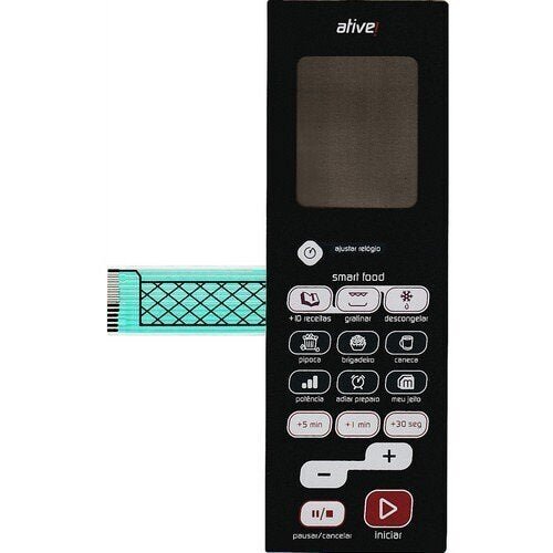 Membrana Teclado Micro-ondas Brastemp Bmj38Ar Bmj 38Ar Active - Comercial Moretti | MadeiraMadeira