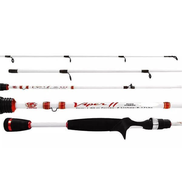 Vara Albatroz Viper II C601 6' 1,83m 10-20lbs Carretilha | MadeiraMadeira